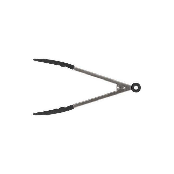 Pinze in acciaio Le Creuset con punta in silicone, resistenti ai graffi