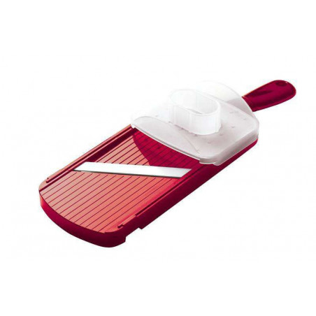 Mandolina de Cerámica Regulable de Kyocera. Colores Rojo y Negro.